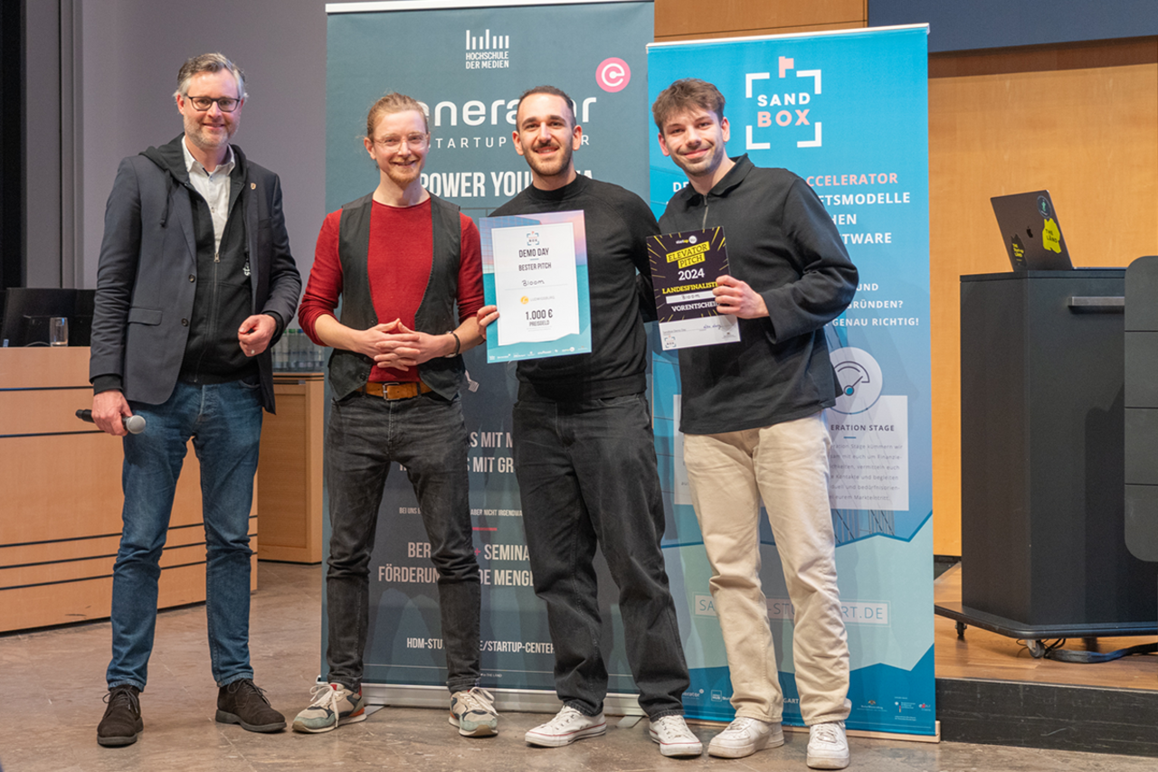 Sandbox-Team BLOOM gewinnt Regional Cup Stuttgart | Start-up BW