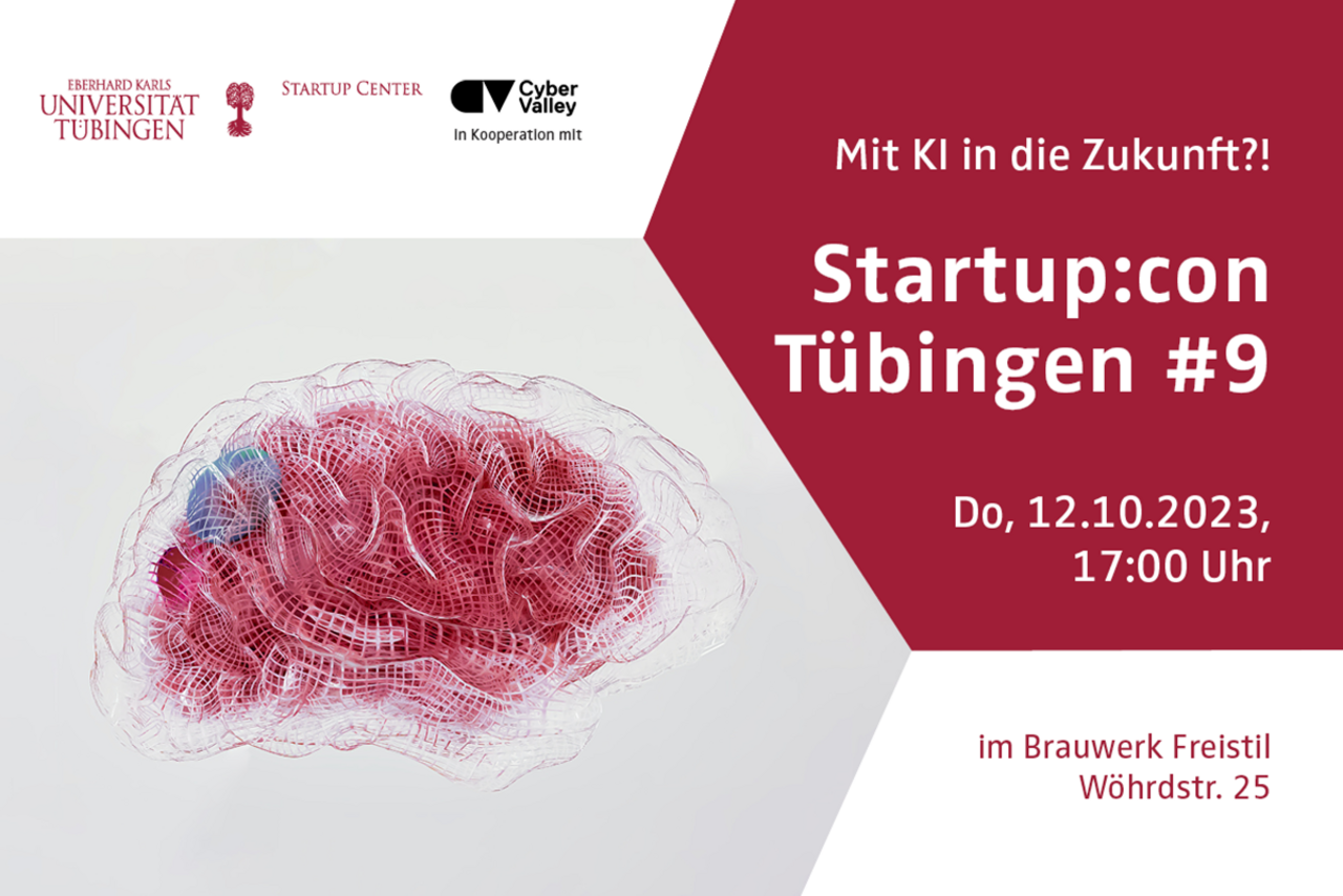 Startup:con Tübingen #9 im Oktober | Start-up BW
